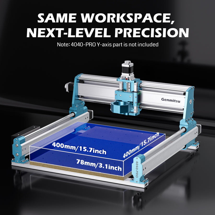 Genmitsu 4040-PRO MAX CNC Machine Desktop CNC Router, Enhanced XZ Axis ...