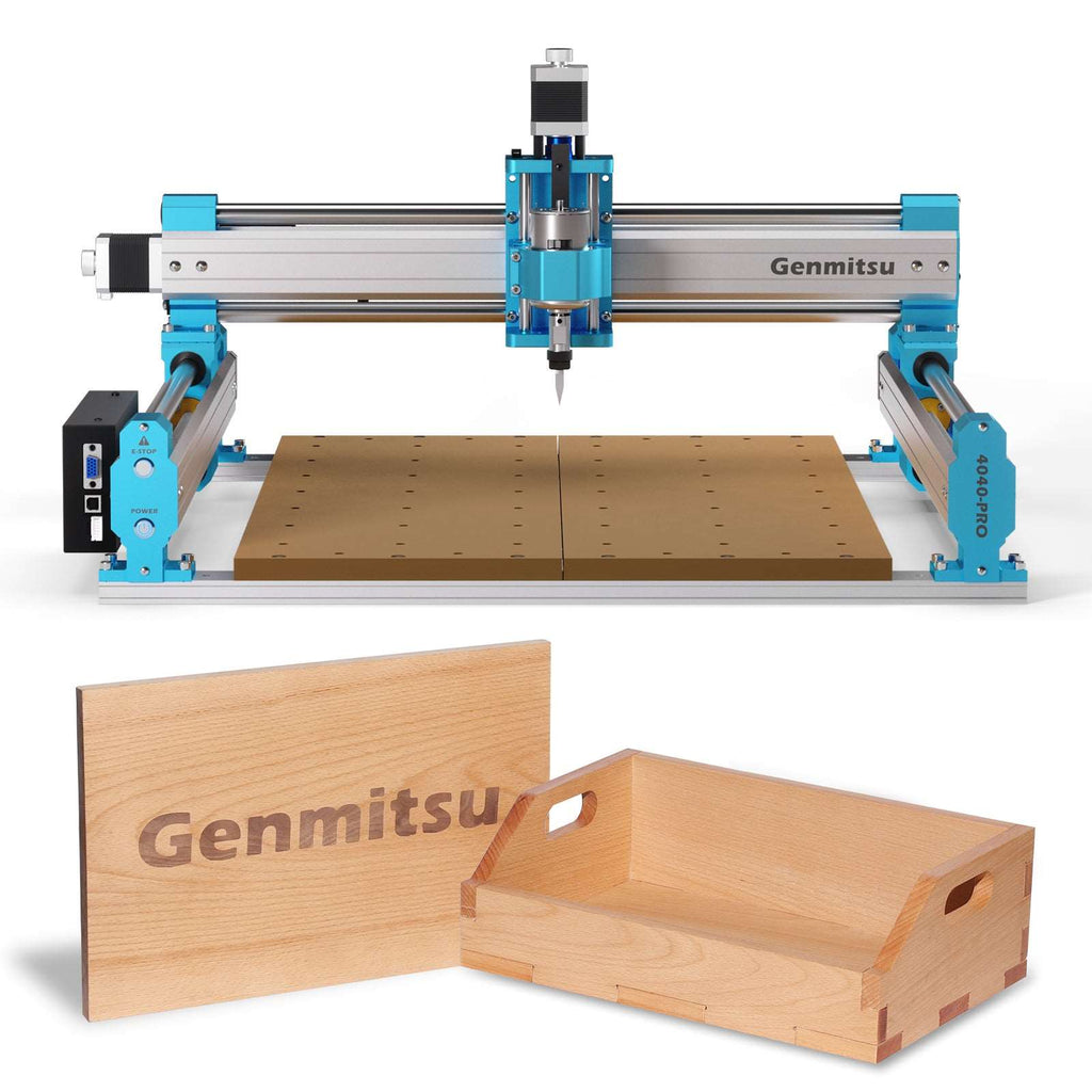 Genmitsu 4040-PRO Semi Assembly Desktop CNC Machine for Carving and ...