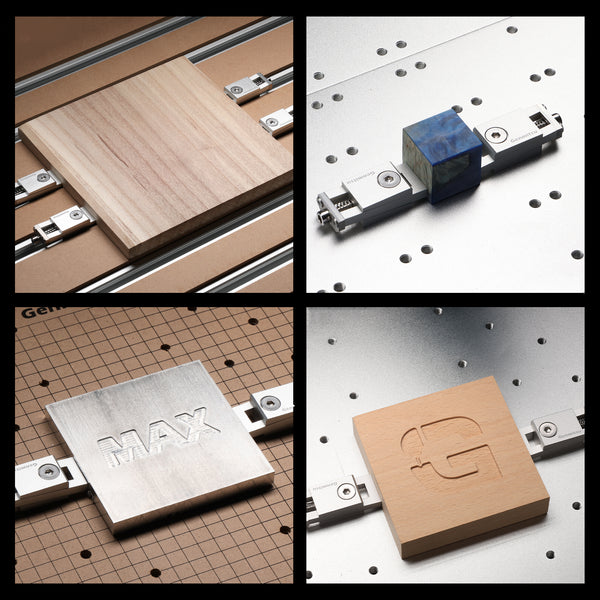 Genmitsu Mini Hold Down Vise Clamp Kit for CNC Router | SainSmart ...