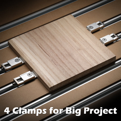 Genmitsu Mini Hold Down Vise Clamp Kit for CNC Router | SainSmart ...