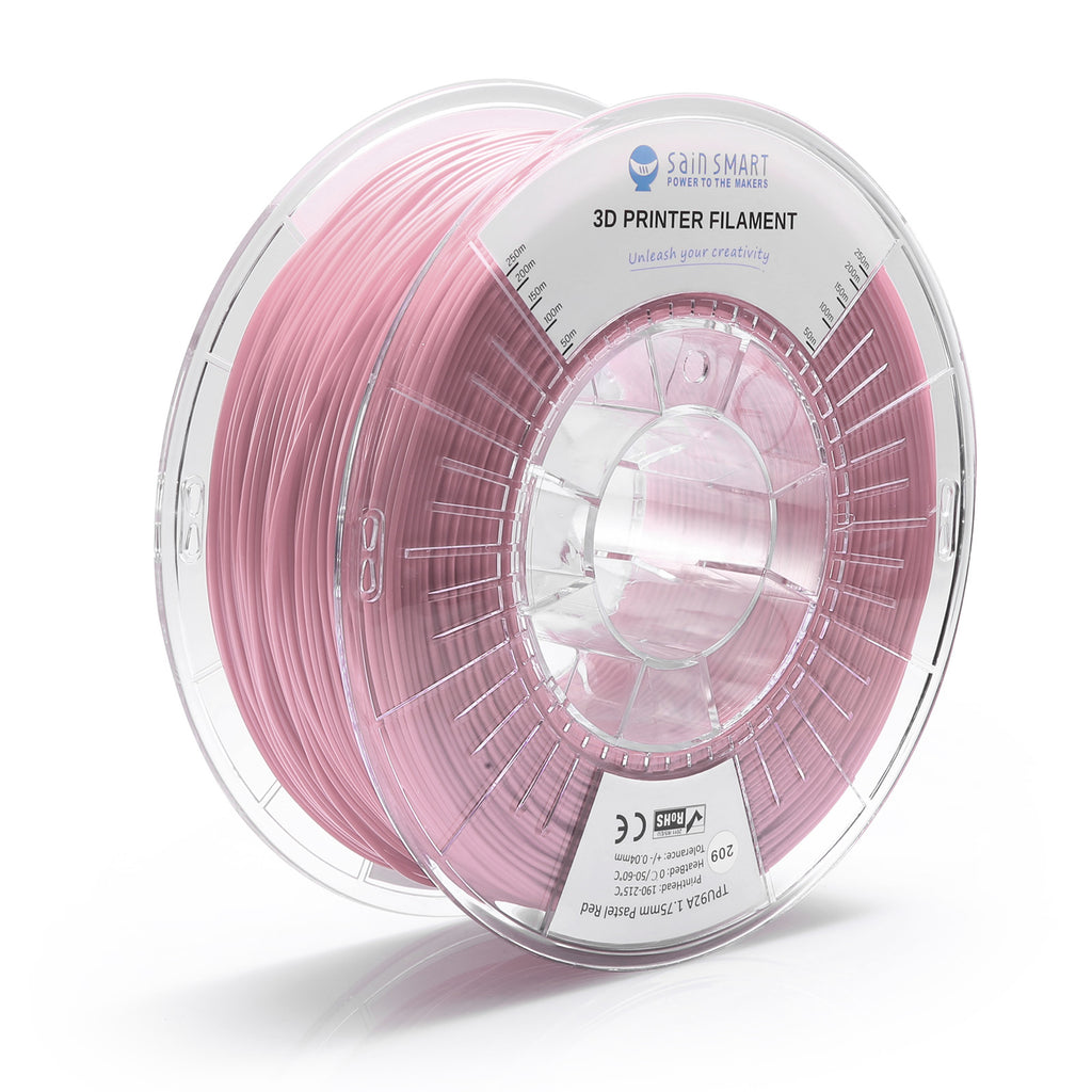 Pastel Color, 1.75mm 92A Flexible TPU Filament, 1KG – SainSmart.com