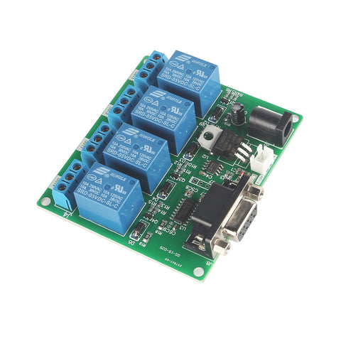 SainSmart 2-Channel RS232 Serial Control Relay Switch Board – SainSmart.com
