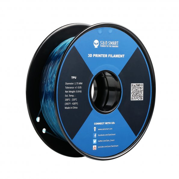 SainSmart TPU 3D Printing Filament | Perfect for Drones Racing | 0.8KG ...