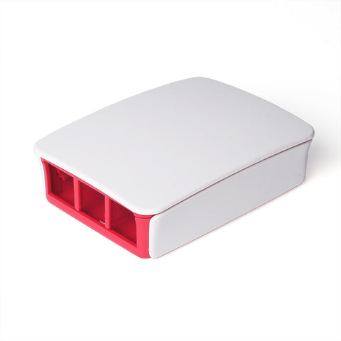 Raspberry Pi 3 -QUAD Core Red & White Case SD Heatsink HDMI Complete ...
