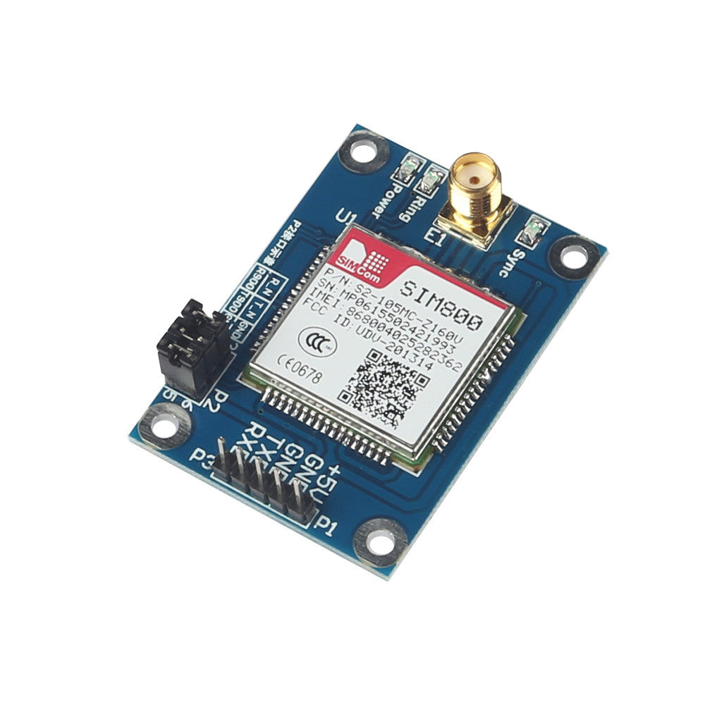 [Discontinued] SainSmart SIM800 GPRS/GSM Board Quad-Band Module Kit ...
