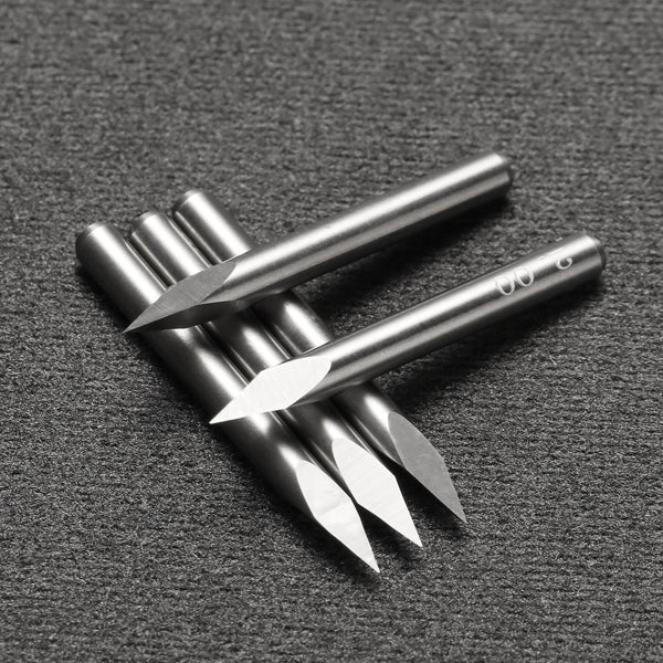 Genmitsu TR10 Series, Triangular V-Bit, 0.1mm, 1/8'' Shank, 10Pcs CNC ...