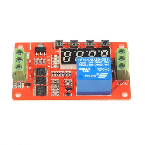 SainSmart Relay Cycle Timer Module - Programmable with Customized ...