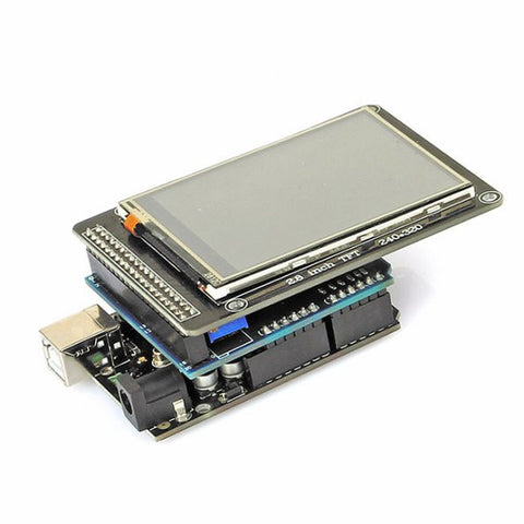 [Discontinued] SainSmart UNO R3 + 2.8" TFT LCD Touch Screen + TFT LCD ...