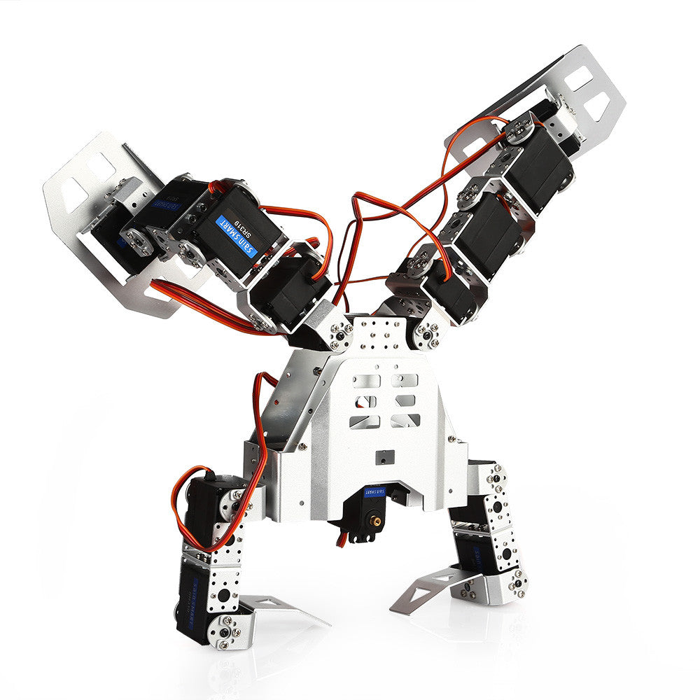 SainSmart 17DOF Biped Robotics Humanoid Robot & Servo & Controller – SainSmart.com