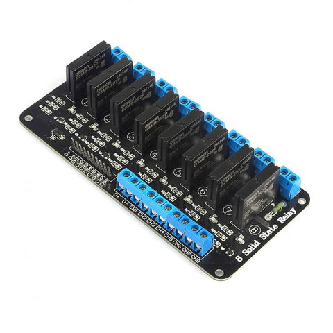 SainSmart High Level trigger 8-channel 5v Solid State Relay Module ...