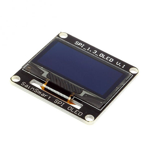 SainSmart 1.3" SPI Serial 128X64 OLED Module For Arduino – SainSmart.com