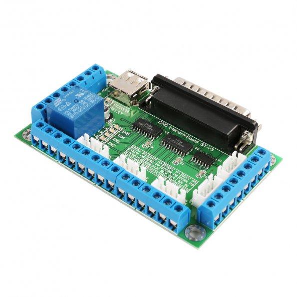 5 Axis Breakout Board for Stepper Motor Driver CNC Router – SainSmart.com