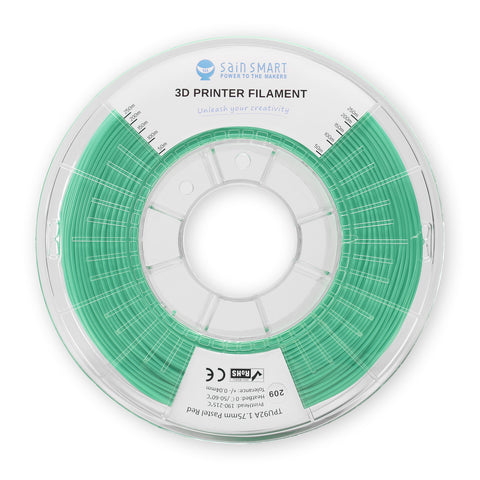 Pastel Color, 1.75mm 92A Flexible TPU Filament, 1KG – SainSmart.com