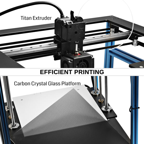 SainSmart Coreception 3D Printer Dual Z Axis, 3.5 inch HD Touch Screen ...