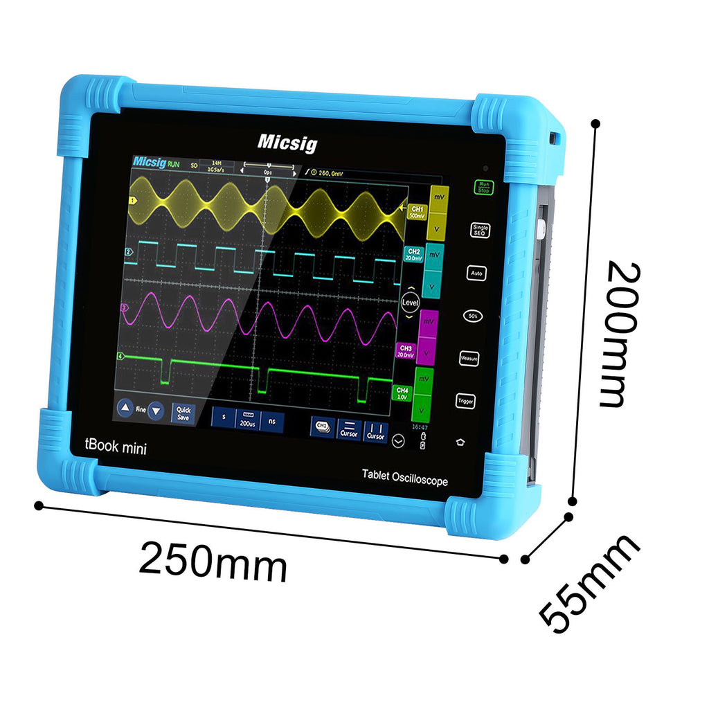 Micsig STO1004 Oscilloscope | Tablet Storage Oscilloscope | 4-Channel ...