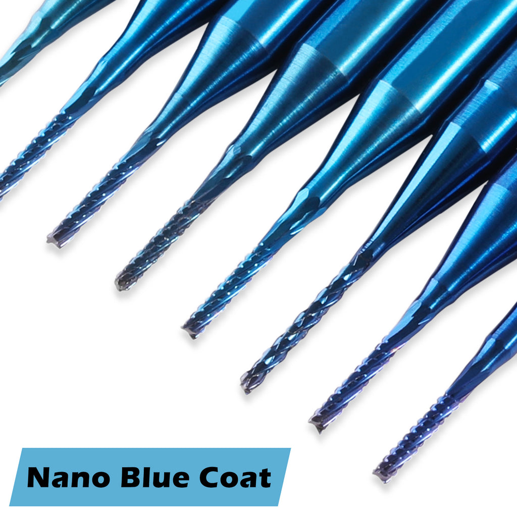 Genmitsu MC30A, 1/8" Shank, Carbide Milling Cutter Bit Set, 30 PCS ...