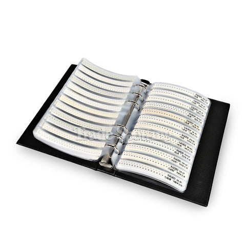 SainSmart 0603 SMD Resistor Assorted Folder with Chip Resistor Booklet ...