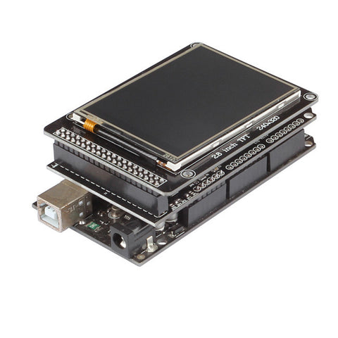 SainSmart Mega2560 R3 + 2,8" LCD Screen Display + TFT LCD Shield for Arduino – SainSmart.com
