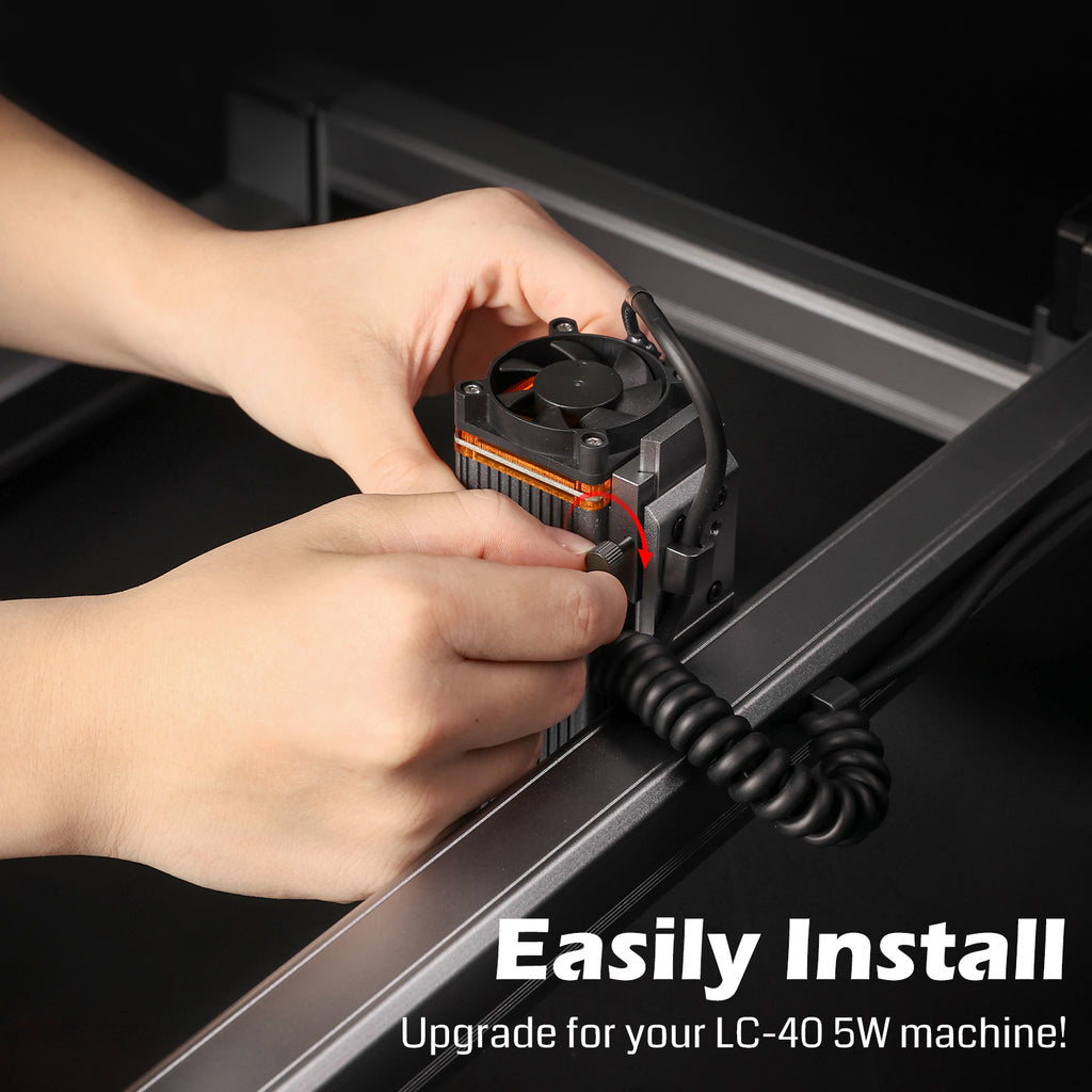 Genmitsu Jinsoku LC-40 Laser Engraver Machine, 5.5W Wireless & GRBL ...