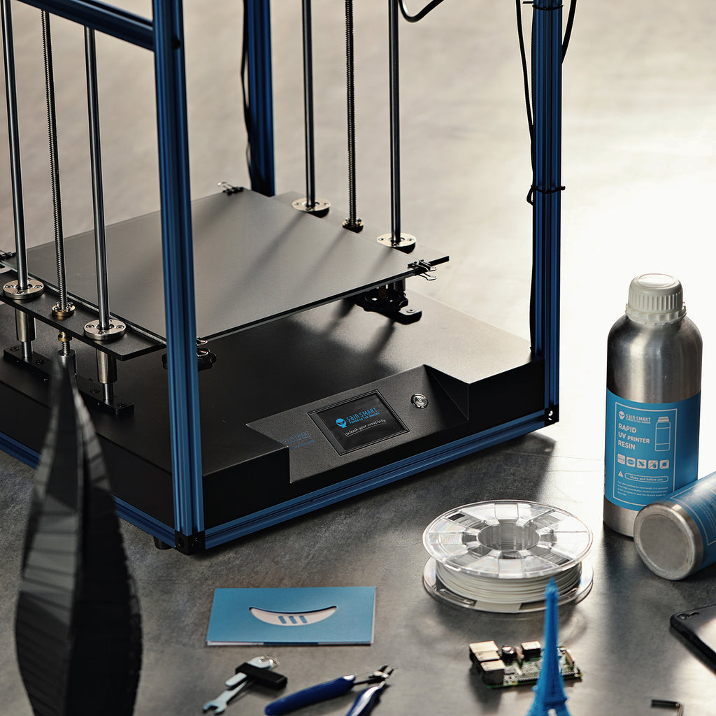 SainSmart Coreception 3D Printer Dual Z Axis, 3.5 inch HD Touch Screen ...