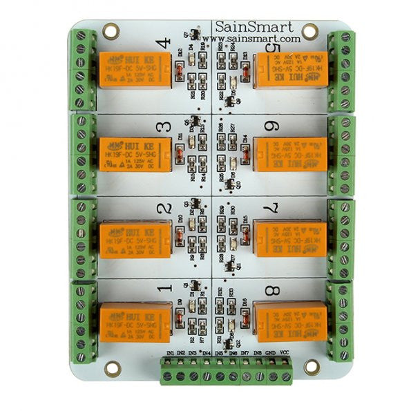 SainSmart 4 channel Signal Relay Module Board,For Arduino UNO MEGA 2560 ...