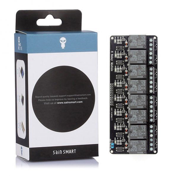 [Discontinued] OMRON 8 Channel 12V Relay Module for Arduino Mega2560 R ...
