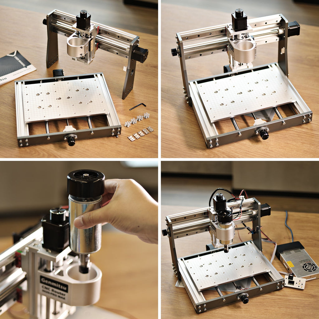 [Open Box] Genmitsu 3020-PRO MAX CNC Router Machine for Metal Carving – SainSmart.com