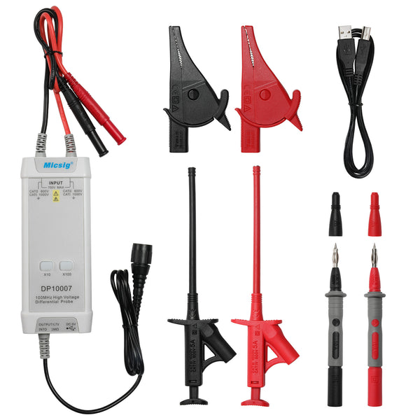 [Discontinued] Micsig DP700 High Voltage Differential Probe Kit ...