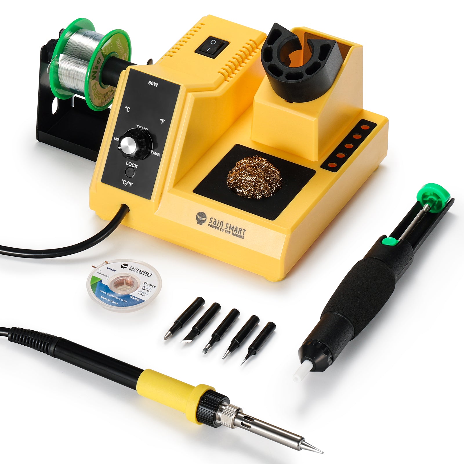 80W Strong Power Soldering Station Kit | SainSmart – SainSmart.com