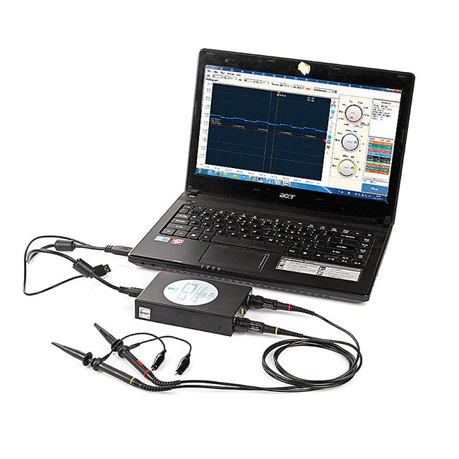 [Discontinued] DDS140 PC-Based USB Oscilloscope 40MHz Bandwidth 200MS ...