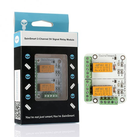 SainSmart 2 channel Signal Relay Module Board,For Arduino UNO MEGA 2560 ...