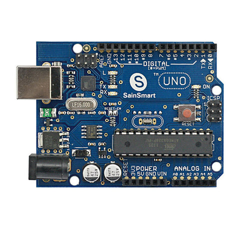 SainSmart UNO +Sensor Shield V5 +4WD Mobile Car+L298N+HC-SR04 For ...