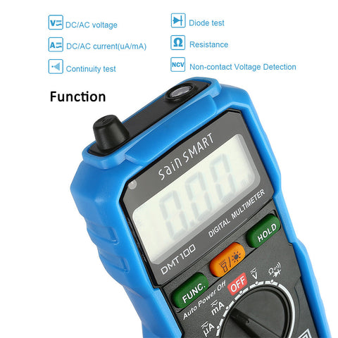 ToolPAC DMT100 Mini Digital Multimeter – SainSmart.com