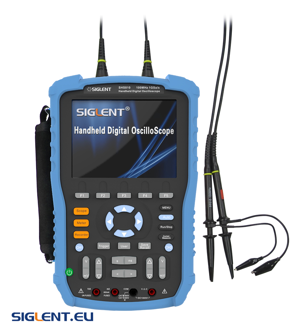SIGLENT SHS815 Handheld Oscilloscope 150MHz 1Ghz 5.7'' TFT-LCD ...