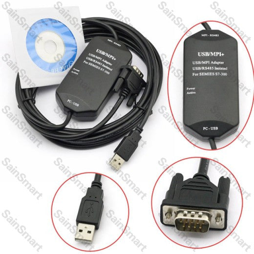 [Discontinued] New USB-MPI+ Optical Isolated PLC Cable USB to RS485 ad ...