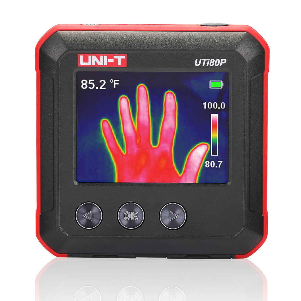 UNI-T UTi80P Mini Infrared Thermal Camera | Range -14 °F to 752 °F ...