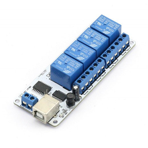 SainSmart 4-channel 5V USB Relay Module for Automation Robotics ...