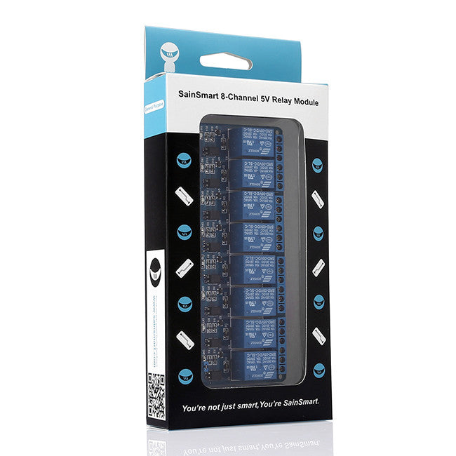 8-Channel 5V Relay Module for Arduino Raspberry Pi – SainSmart.com