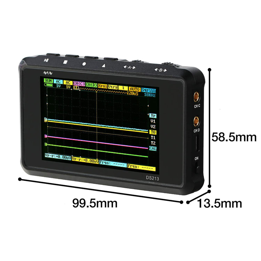 DS213 Oscilloscope | Portable Oscilloscope | Mini Oscilloscope ...