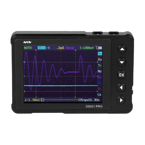 ARM DSO201 PRO Digital Storage Oscilloscope 8M Memory Metal Shell KO DSO NANO V3 – SainSmart.com
