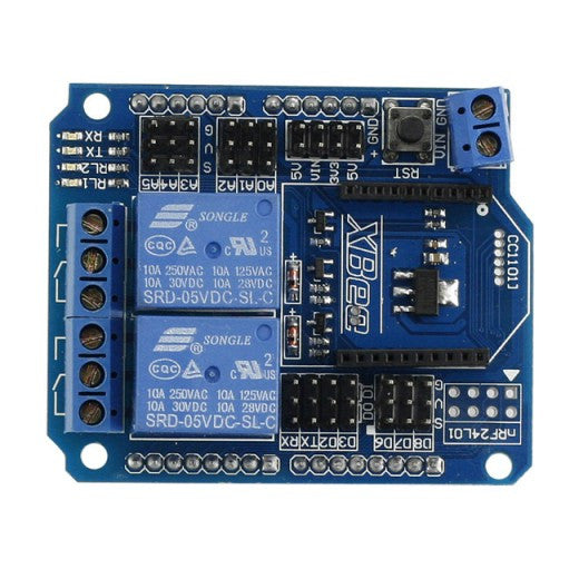 SainSmart 2 Channel Relay XBee BTBee Shield For Arduino UNO MEGA R3 ...