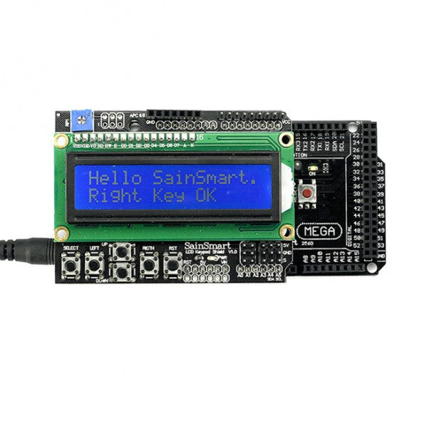 SainSmart Mega2560 R3 + 1602 LCD Keypad Shield V3 For Arduino UNO MEGA ...