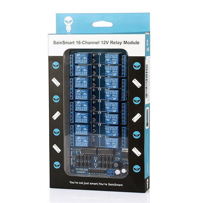 16-Channel 12V Relay Module – SainSmart.com