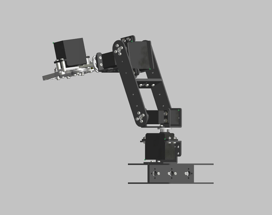 SainSmart 5-Axis Control Palletizing Robot Arm Model DIY w/Arduino Controller & Servos DIY ...