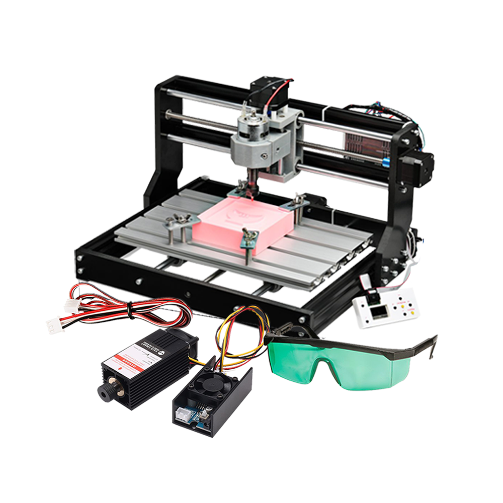 Genmitsu CNC Router 3018-PRO 5.5W Laser Bundle Kit – SainSmart.com