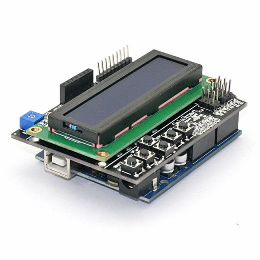 SainSmart UNO + 1602 LCD Keypad Shield V3 for Arduino UNO MEGA R3 ATMEL AVR – SainSmart.com