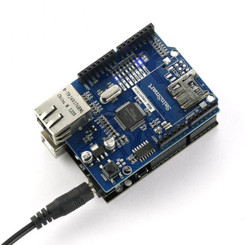 SainSmart UNO R3 Improved Version+Ethernet Shield W5100 For Arduino ...