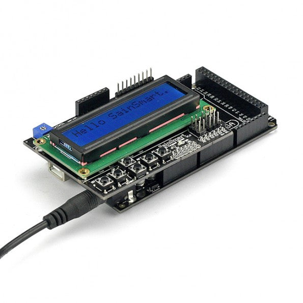 SainSmart Mega2560 R3 + 1602 LCD Keypad Shield V3 For Arduino UNO MEGA R3 ATMEL AVR – SainSmart.com