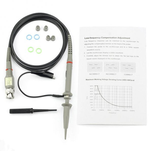 100 MHz Oscilloscope Probe P6100 – SainSmart.com