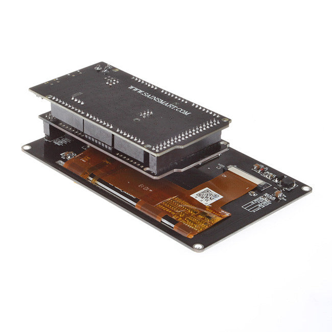SainSmart Due + 5" LCD Touch Panel SD Card Slot + TFT LCD Shield Kit ...